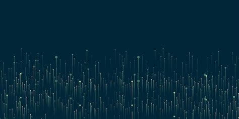 Premium Vector Technology Background Big Data Visualization Concept