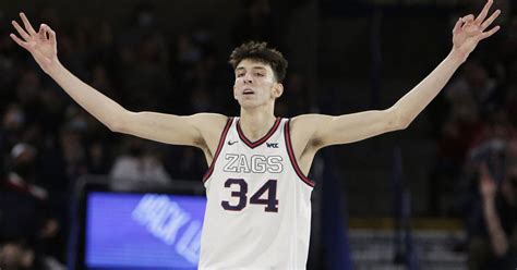 Gonzaga Freshman And Potential No 1 Pick Chet Holmgren Enters Name In