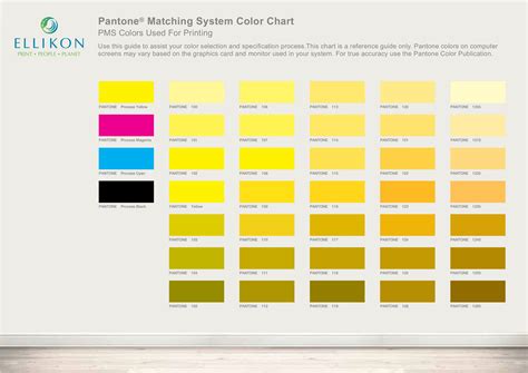 Color Chart Template