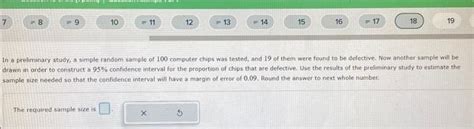 Solved In A Preliminary Study A Simple Random Sample Of 100 Solved In A Preliminary Study A Simple Random Sample Of 100