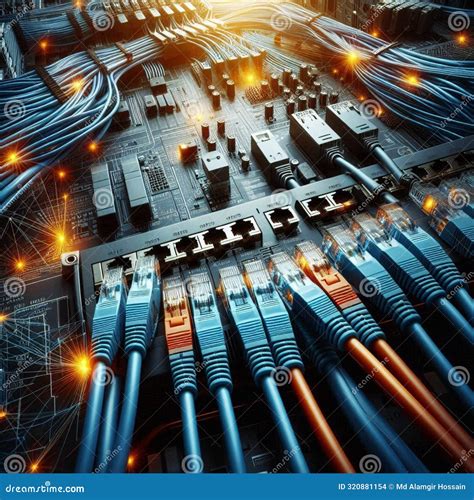 The Ultimate Guide To Ethernet Cables In Boosting Your Network Performance Stock Illustration