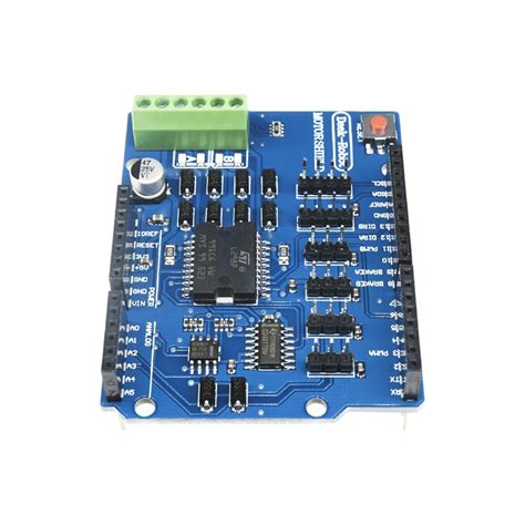 Motor Shield L298n Control De Motores Dc Y Paso A Paso Para Arduino Y Más Wifex Telematics