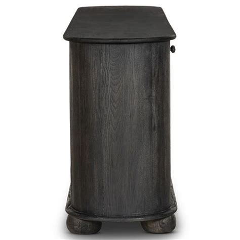 Makai Black Oak Sideboard Kathy Kuo Home
