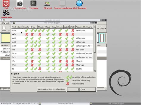 GParted Live Now Supports Microsoft S New Filesystem ReFS Softpedia