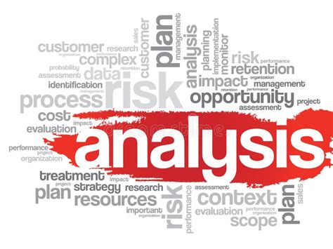 Analysis Word Cloud Stock Illustration Illustration Of Corporation