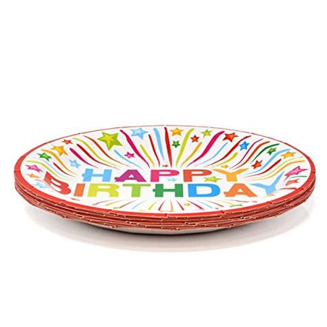 Happy Birthday Party Supplies Tableware Set 24 9 Plates 24 7 Plate 24