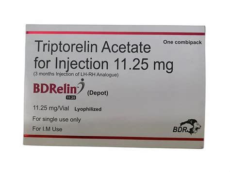 Bdr 11 25 Mg Triptorelin Acetate For Injection Storage At Cold Place At ₹ 5000 Box In Srinagar
