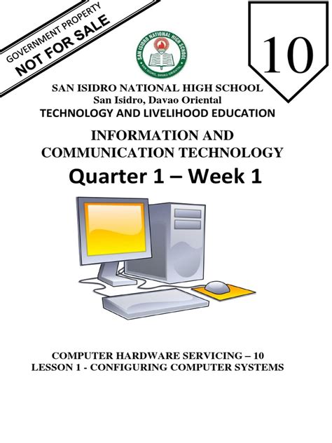 ict 10 week 01 pdf learning safety