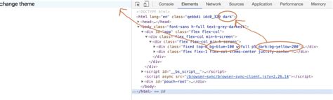 Css Tailwind Dark Mode Toggle Works But Styles Do Not Change Stack Overflow
