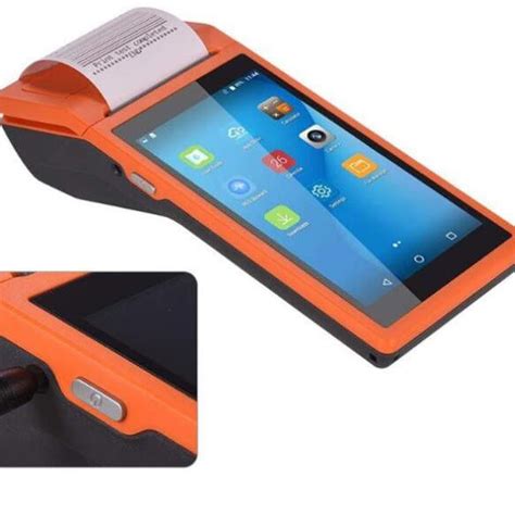 Portable Handheld Android POS Systems With Terminal Printer Android Mobile Touch POS Payment