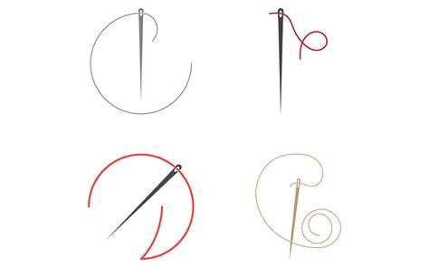 Tailor Logo Vector Template Graphic By Hati Royani · Creative Fabrica