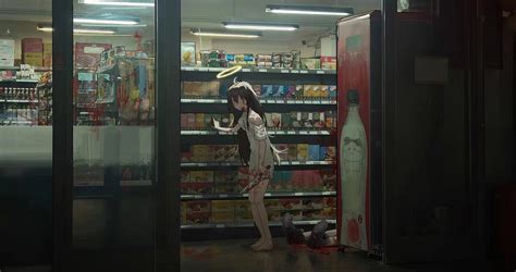 Hmj Huang Men Datoucai Original Black Footwear Commentary Request Highres 1girl 1other