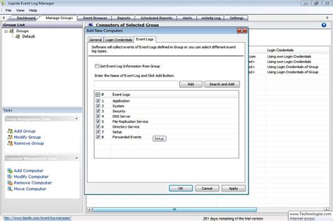 Archive And Consolidate Windows And W3c Event Logs To Central Repository