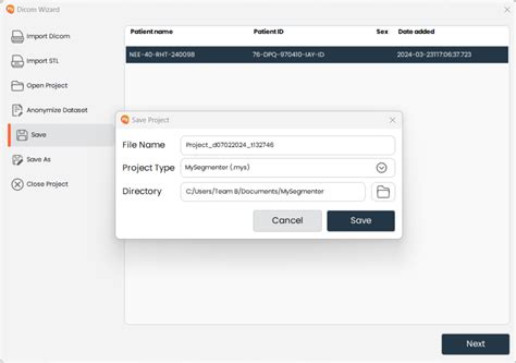 save project mysegmenter docs