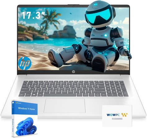 Amazon Com HP 17 3 FHD Everyday Laptop Babe Business AMD 6 Core Processor Beats Intel