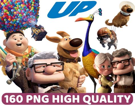 Up Movie Clipart Png Up Png Bundle Up Dog Png Up Ballos House Png