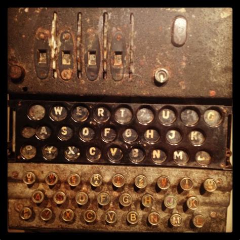 Enigma Decoding Machine On U 524 Enigma Machine German Submarines Enigma