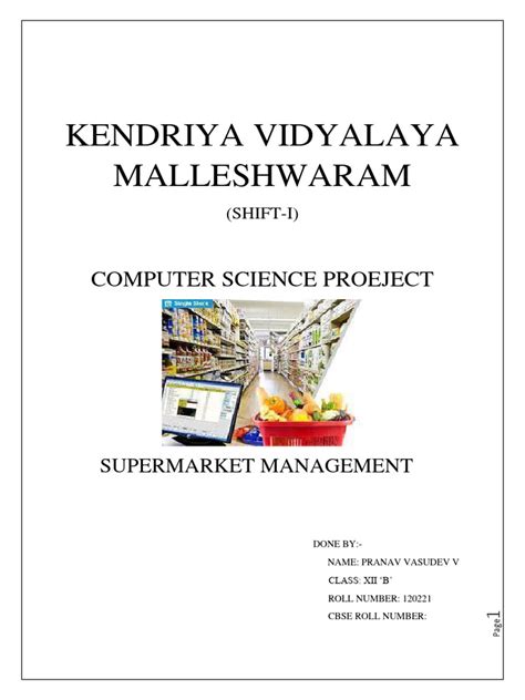 Cs Project Pdf