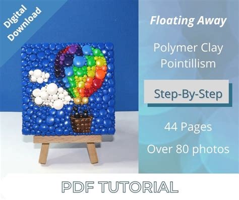 Polymer Clay PDF Tutorial Digital Download Floating Away Etsy