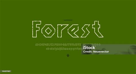 바이킹 스타일의 중공 산세리프 문자 글꼴 거친에 대한 스톡 벡터 아트 및 기타 이미지 거친 군사 권위 Istock