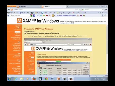 tutorial membuat website dengan cms wordpress di xampp youtube