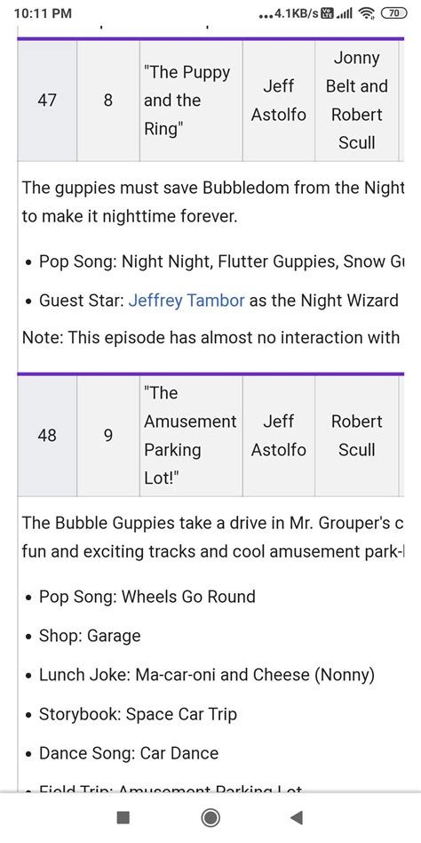 Bubble Guppies Guppy Pop Songs Amusement Park Night Time Episodes
