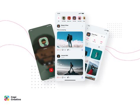 Social Media App Ui Kit Free Figma Resource Figma Elements