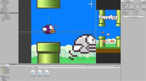 Unity 3d Flappy Bird Clone Tutorial Part 4 Youtube