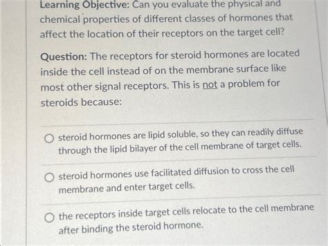 solved learning objective can you evaluate the physical and