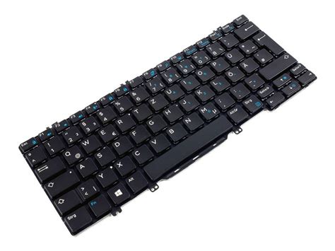 Dell 2tvv1 Latitude 7280 7290 7380 7389 7390 German Backlit Keyboard 02tvv1