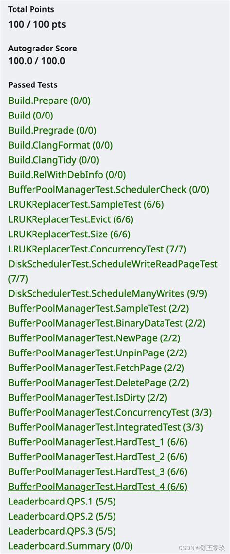 Cmu15 445 23fall P1给小白的buffer Pool教程cmu 15445 2023fall Csdn博客