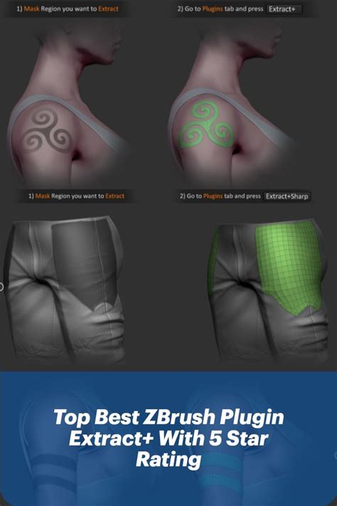 Artstation Zbrush Plugin Extract Resources Zbrush Tutorial