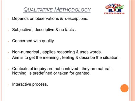 Research Methods And Methodology Pptx Science