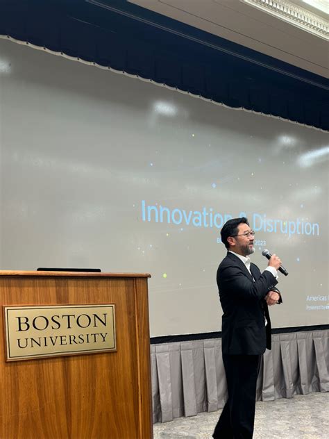Roger Park On Linkedin Enjoyed Speaking At Boston University On The