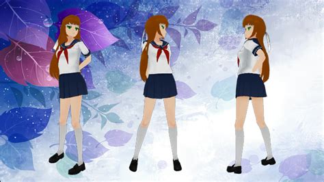 Mmd Yandere Simulator Oc Sunny Karu By Yokemaru On Deviantart