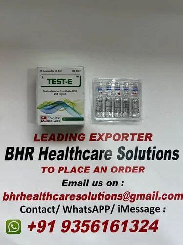 Test E Testosterone Enanthate Usp 250mg 250 Mg Ml At Rs 240 Piece In Jalgaon