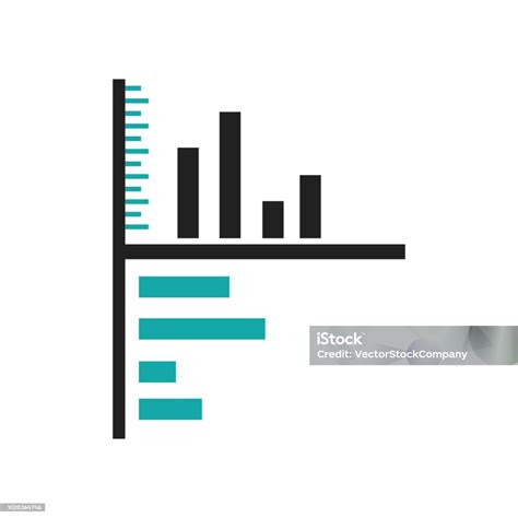 Dual Bars Graphic Interface Symbol Icon Vector Sign And Symbol Isolated On White Background Dual