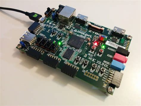 Simple LED Blink Program On ZYBO Z SHIROKU NET