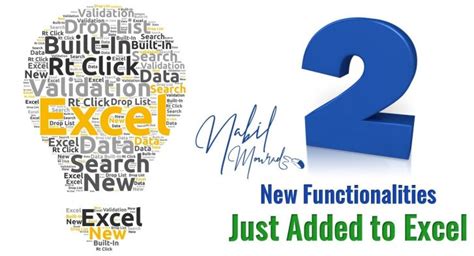 Useful New Functionality Dropdown In Excel