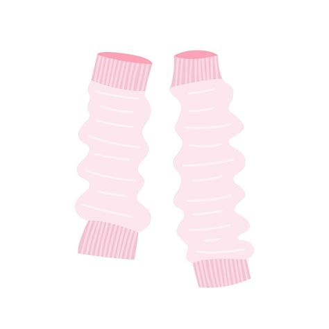 Vector Knit Leg Warmers Socks Illustration 30274628 Vector Art At Vecteezy