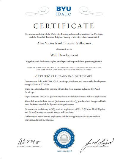 alan crisanto on linkedin byui webdevelopment frontenddeveloper frontend