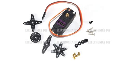 servomotor mg996r 180 grados electrónica diy guatemala