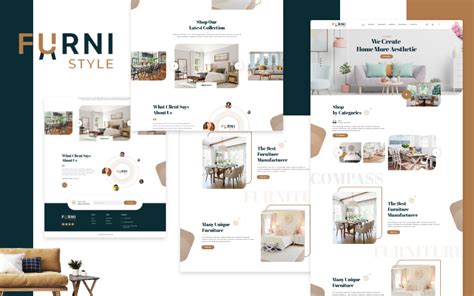 Furni Style Furniture Template Ui Photoshop