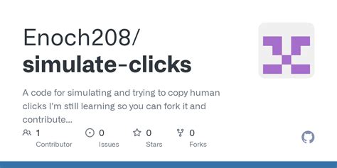 Github Enoch208simulate Clicks A Code For Simulating And Trying To