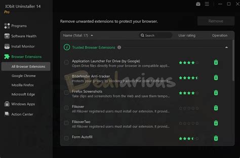 Iobit Vs Revo Uninstaller Similarities And Differences