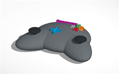 3d Design Game Controller Tinkercad