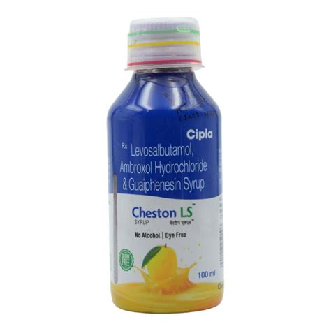 Cheston Ls Syrup Relief For Cough And Congestion