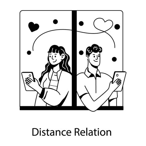 Trendy Distance Relation 43189624 Vector Art At Vecteezy