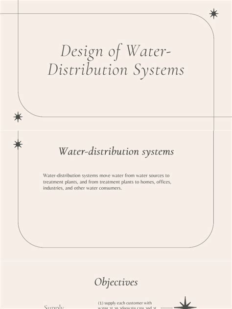 Design Of Water Distribution Systems Pdf Water Supply Network Water