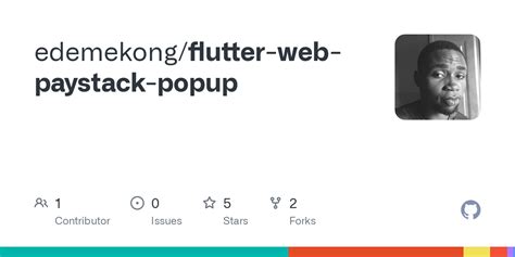 Flutter Web Paystack Popuplibpagehomedart At Master · Edemekongflutter Web Paystack Popup